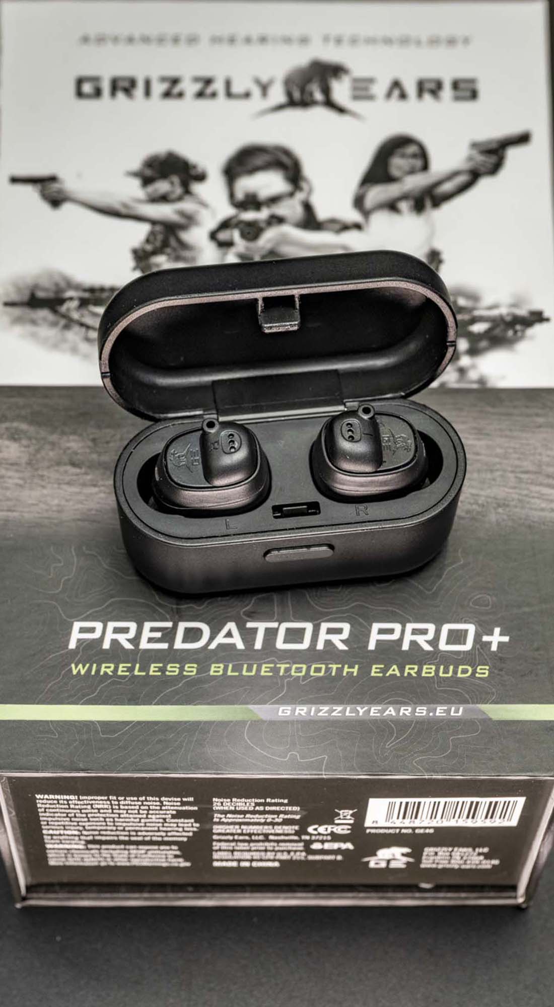 Grizzly Ears Predator Pro+, the high-tech electronic earplugs ...