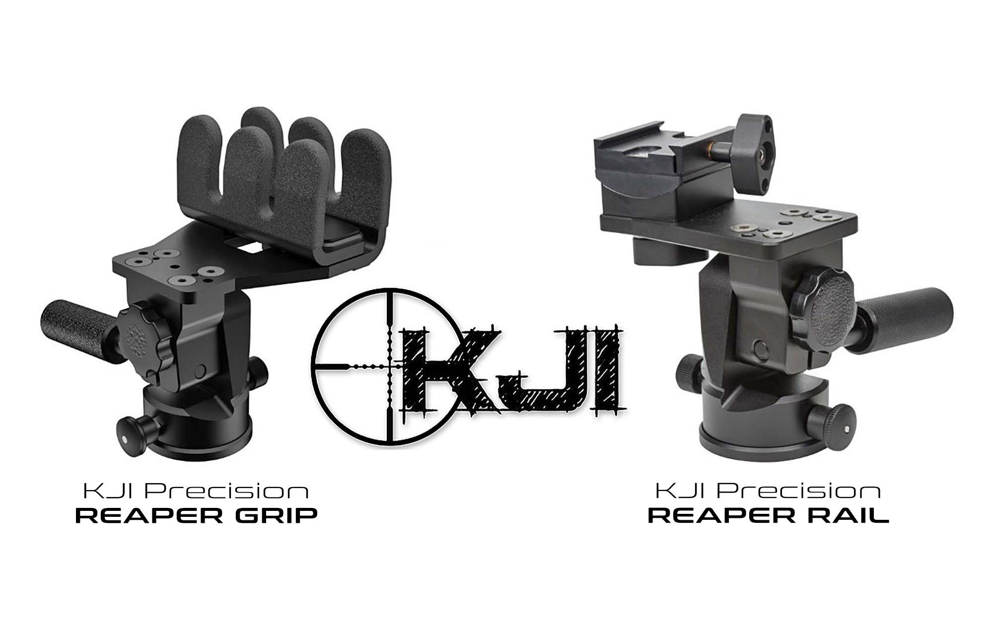 KJI Reaper Grip and Reaper Rail: two heads for shooting tripods ...