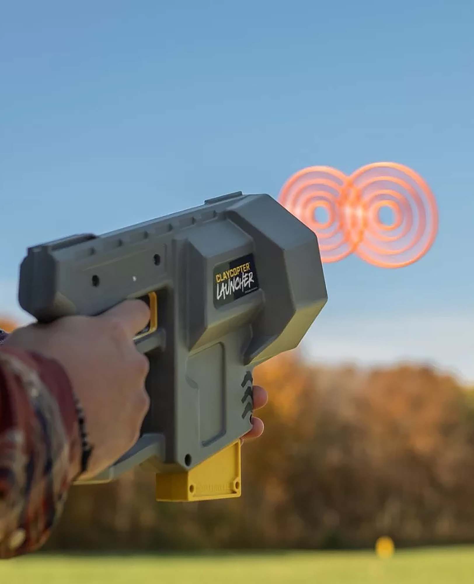Caldwell ClayCopter motorized clay launcher | GUNSweek.com