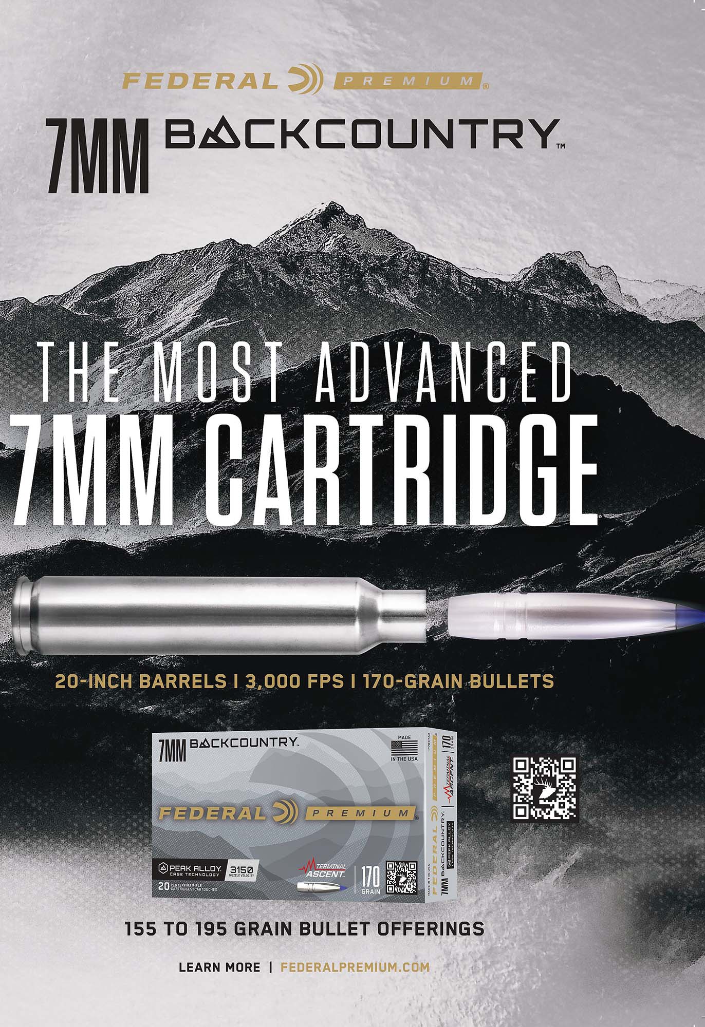 Federal 7mm Backcountry, a new hot hunting cartridge | GUNSweek.com