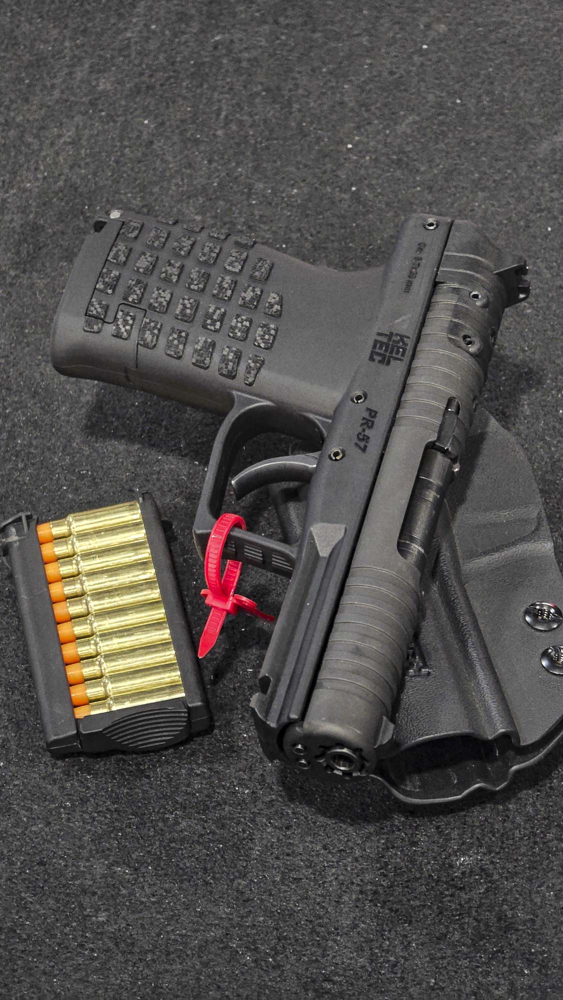 Kel-Tec PR57, a clip-fed carry pistol! | GUNSweek.com