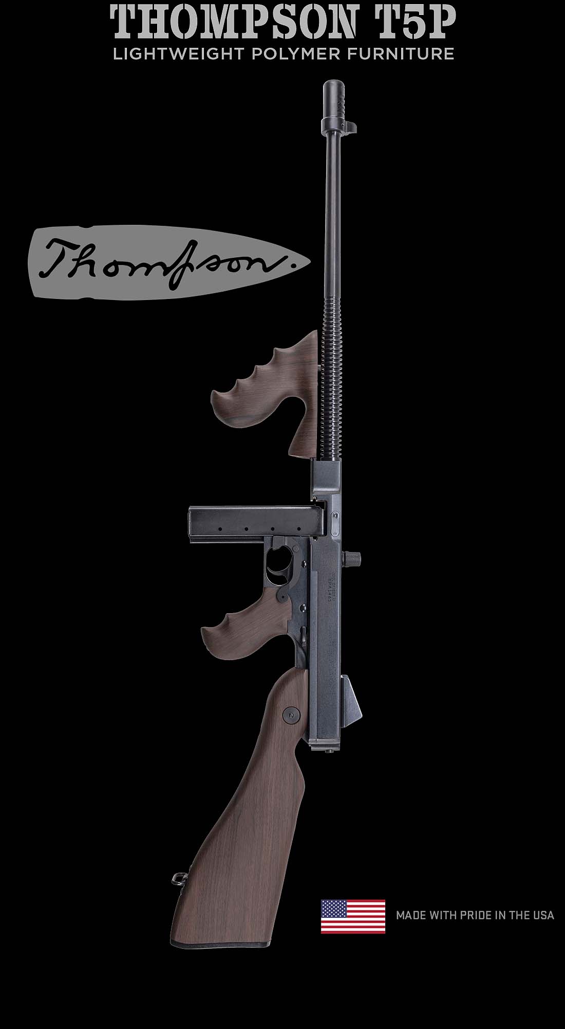 Auto-Ordnance Thompson T5P: the lightweight Tommy Gun | GUNSweek.com