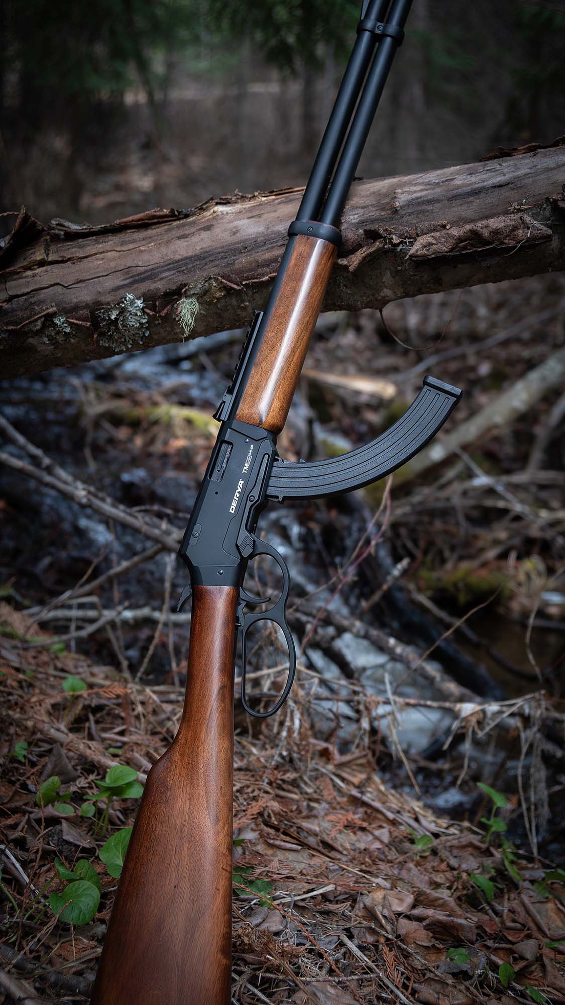 Derya TM22 LA-18 magazine-fed lever-action rimfire rifle | GUNSweek.com